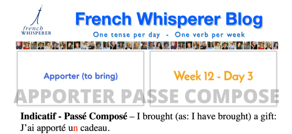 Apporter passe compose - 41 life-changing weeks - Week12 - Day3 ...