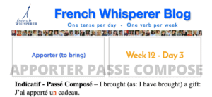 Apporter passe compose - 41 life-changing weeks - Week12 - Day3 ...