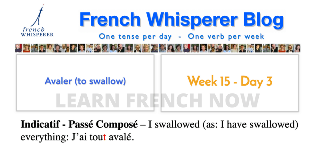 Learn french now - 41 life-changing weeks - Week15 - Day3 - French ...